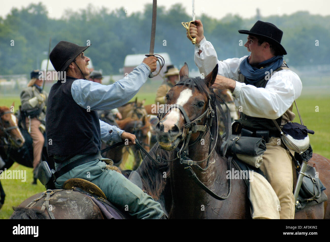 Battle between cavalrymen hi-res stock photography and images - Alamy