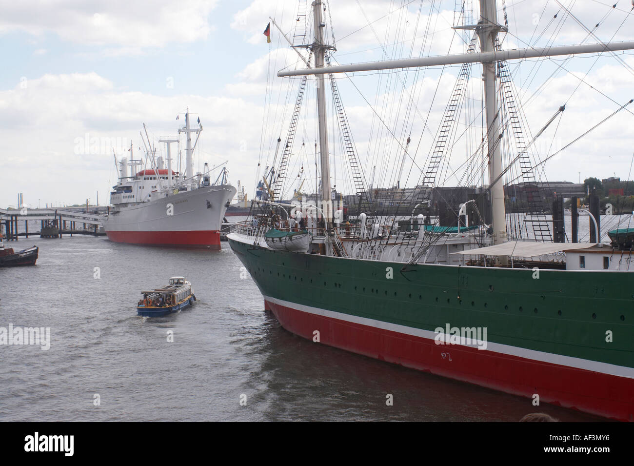 Historic sail ship rickmer hi-res stock photography and images - Alamy