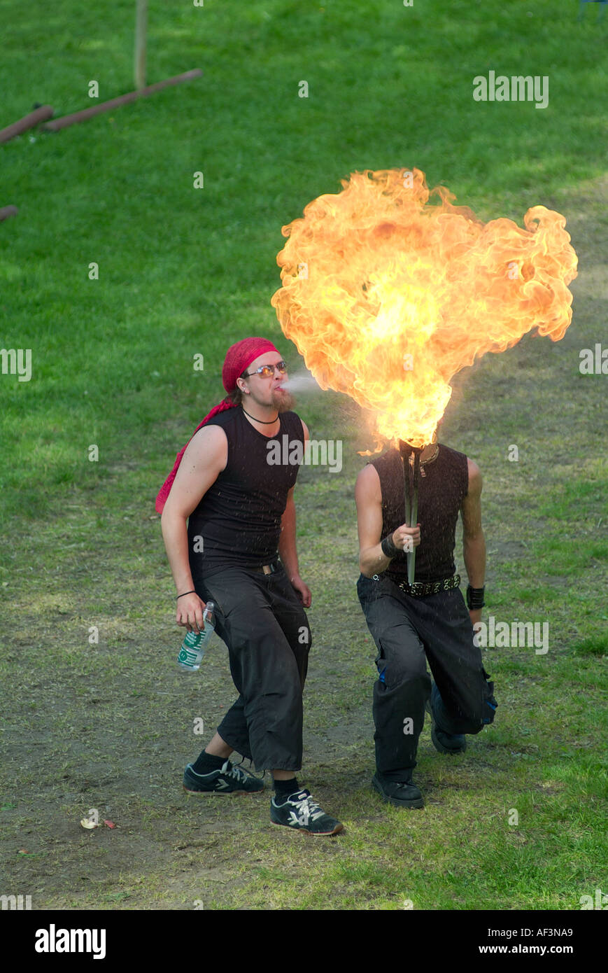 Fire ball frontal hi-res stock photography and images - Alamy