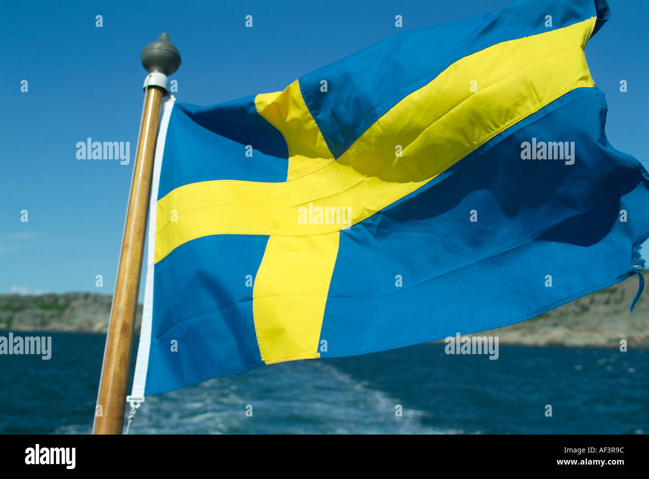 Sweden flag draped hi-res stock photography and images - Alamy