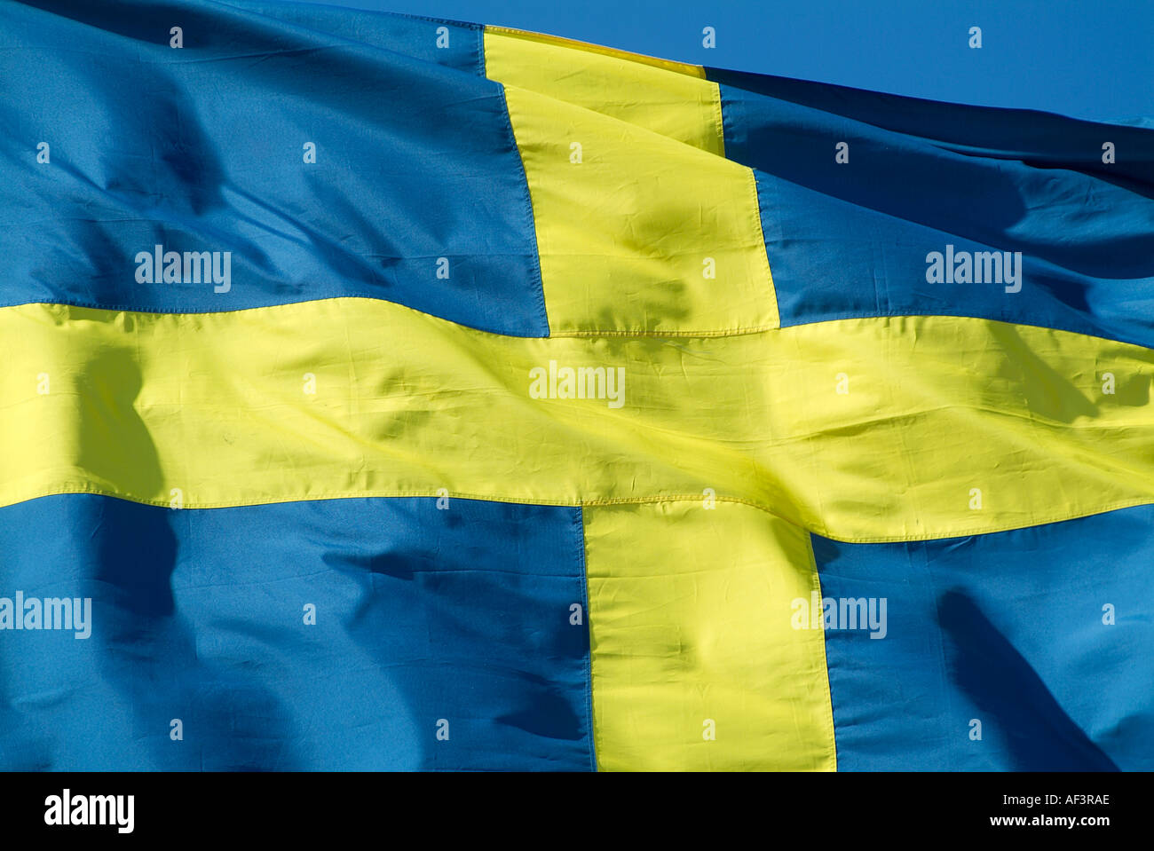 Sweden flag draped hi-res stock photography and images - Alamy