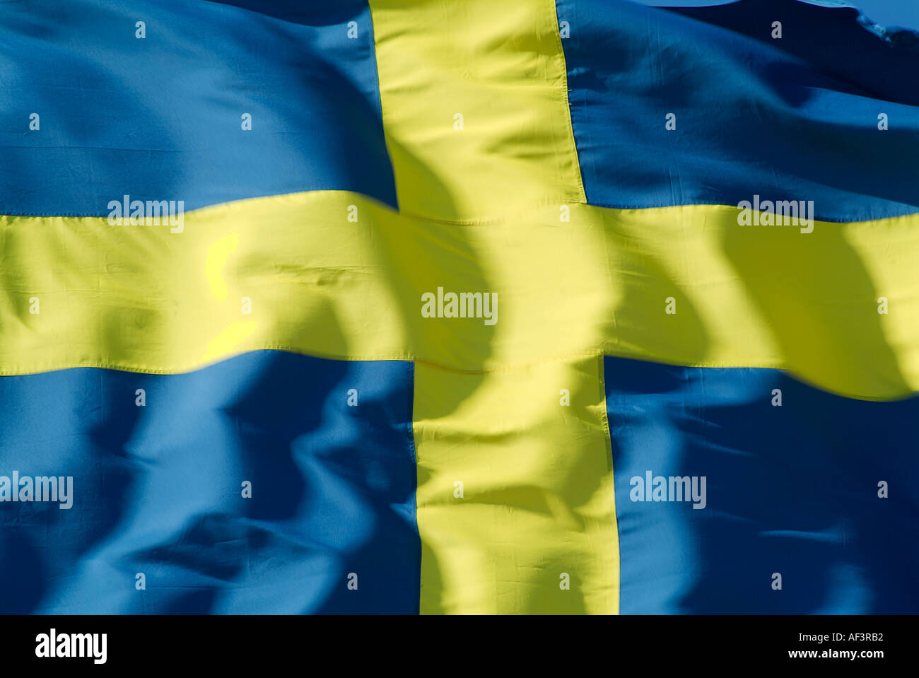 Sweden flag draped hi-res stock photography and images - Alamy