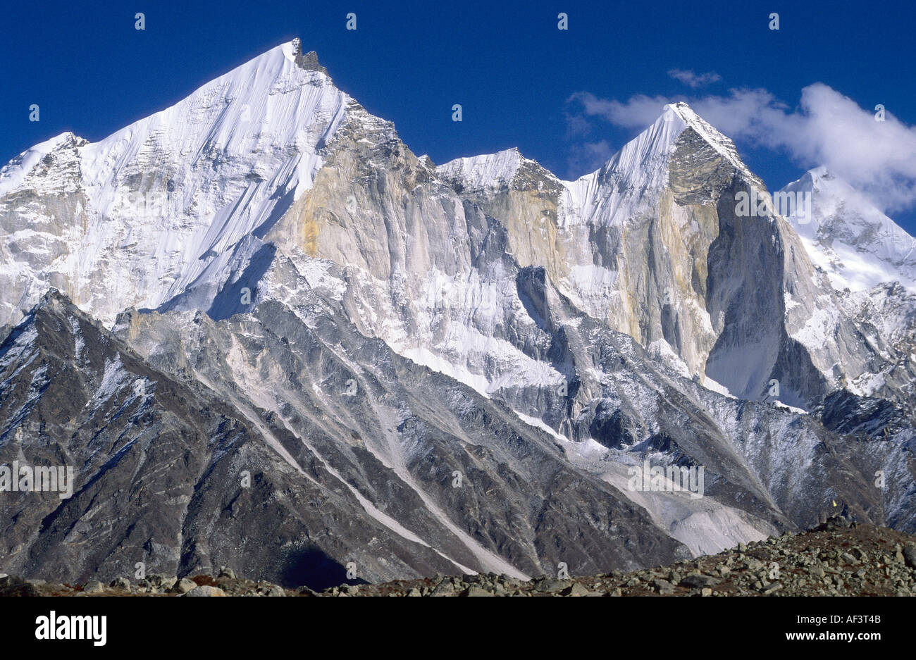 Mount Bhagirathi Garwhal Himalaya India Stock Photo - Alamy