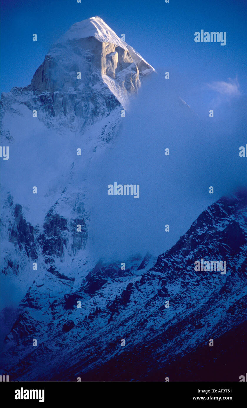 Mount Shivling Garwhal Himalaya India Stock Photo - Alamy