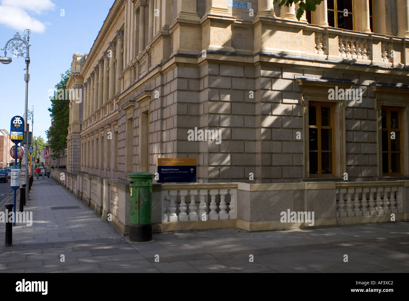The National Museum of Ireland Kildare Street Dublin Ireland Stock ...
