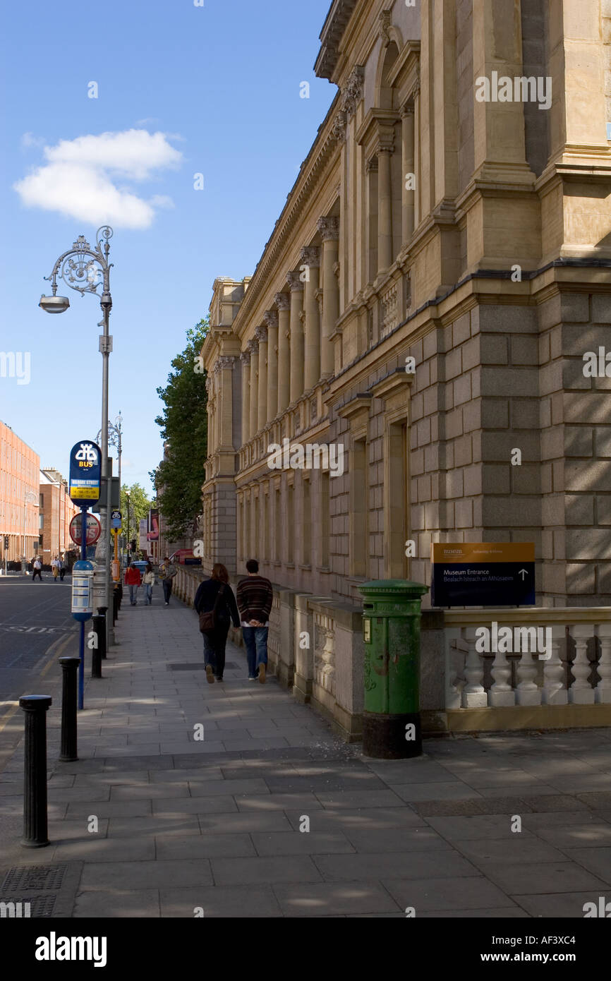 The National Museum of Ireland Kildare Street Dublin Ireland Stock ...