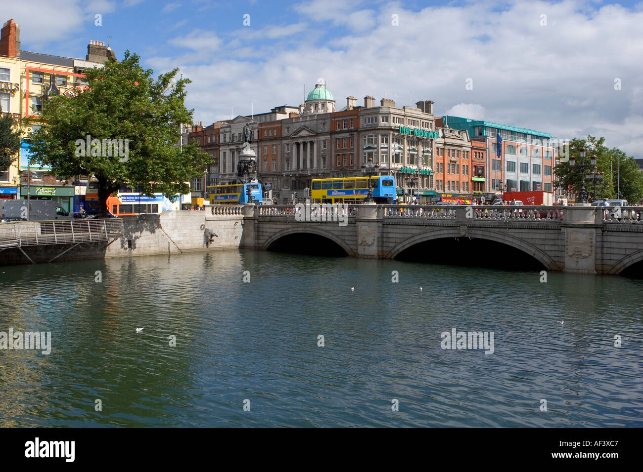 O Connell Bridge Dublin Ireland Stock Photo - Alamy