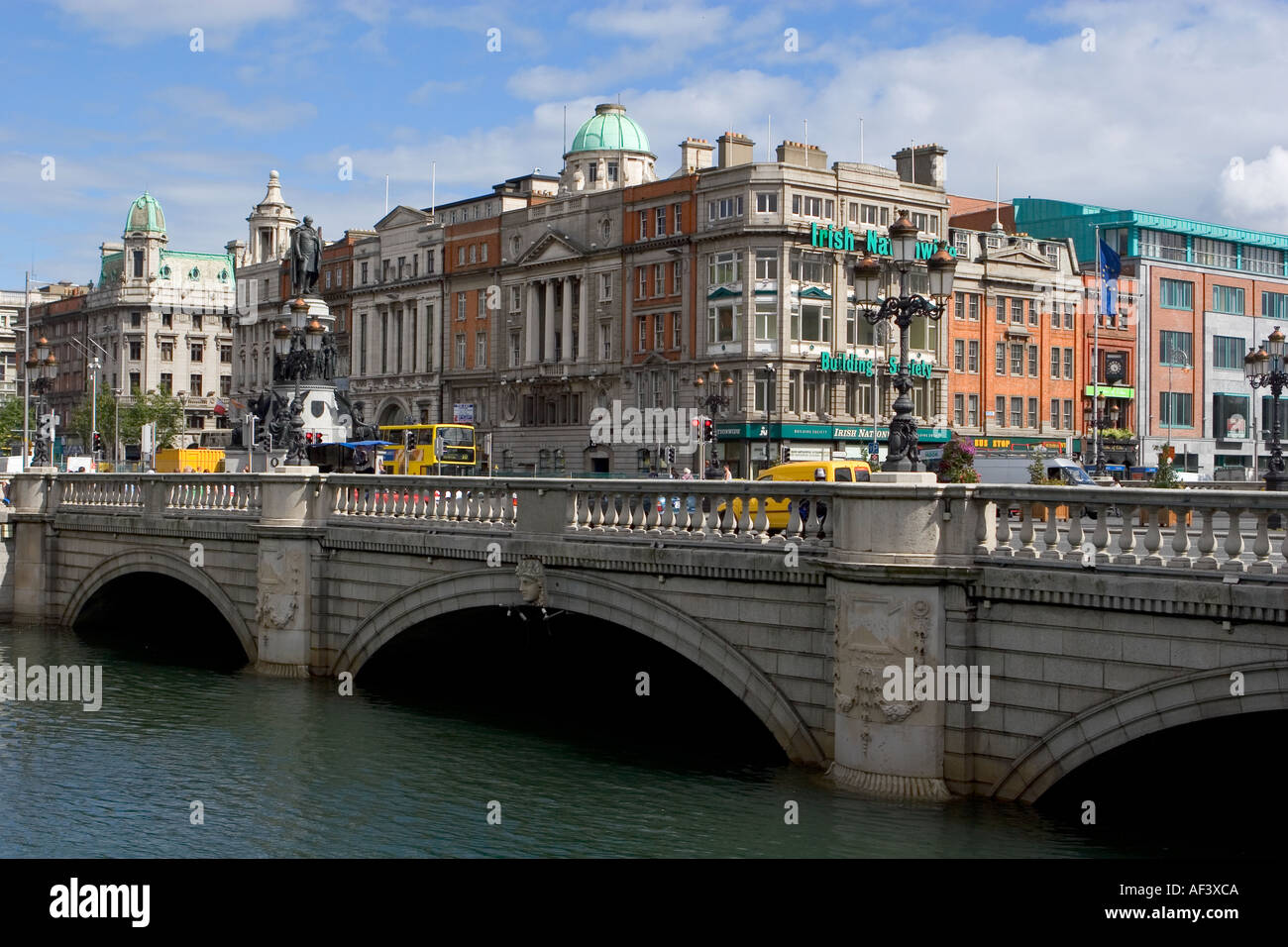 O Connell Bridge Dublin Ireland Stock Photo - Alamy