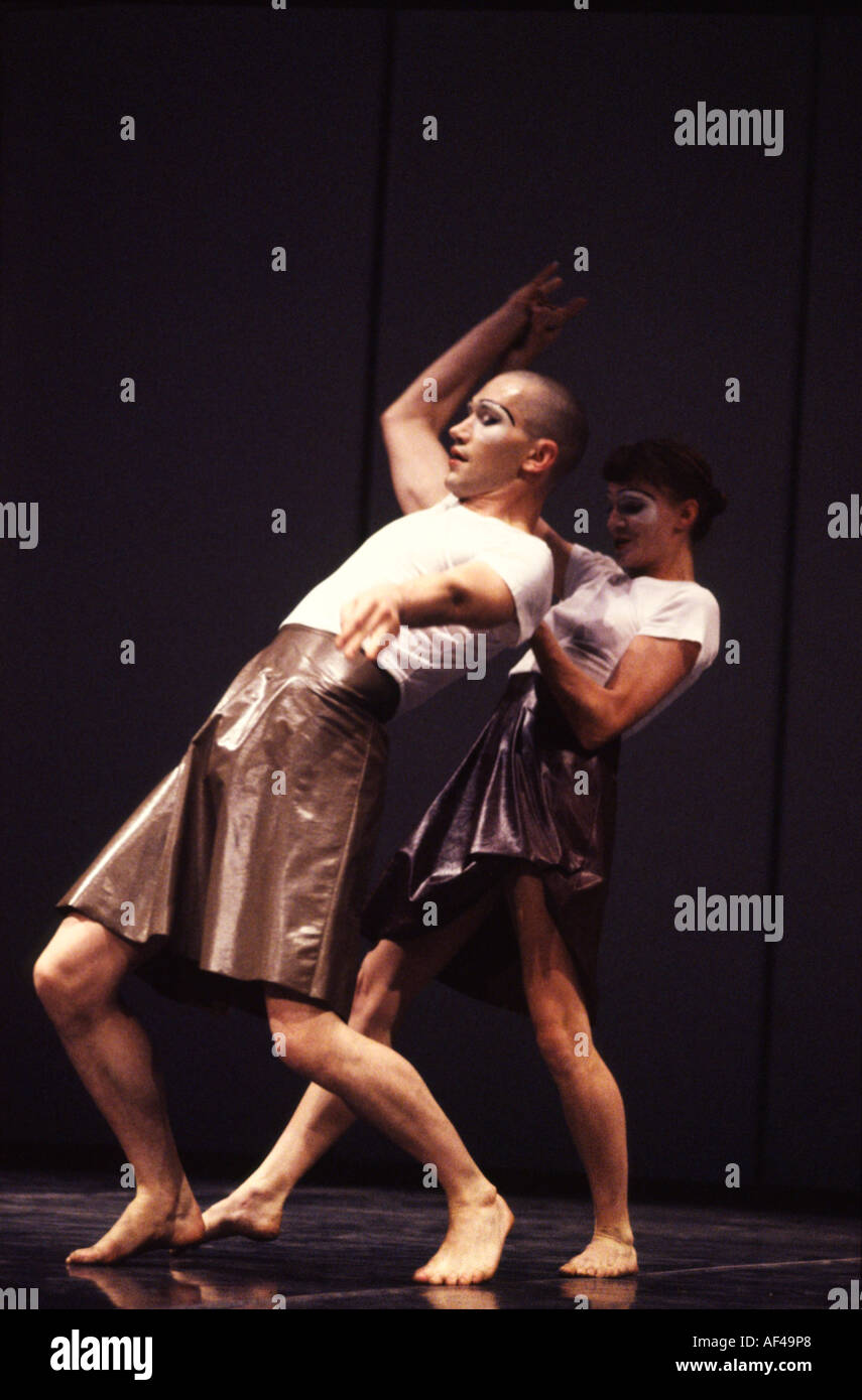 Ballet dancer Michael Clark in rehersals for his ballet Mmm at Kings ...