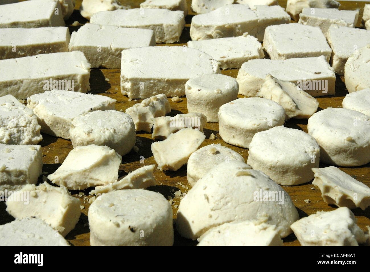Drying cheese on the roof of a yurte Mongolia Stock Photo - Alamy