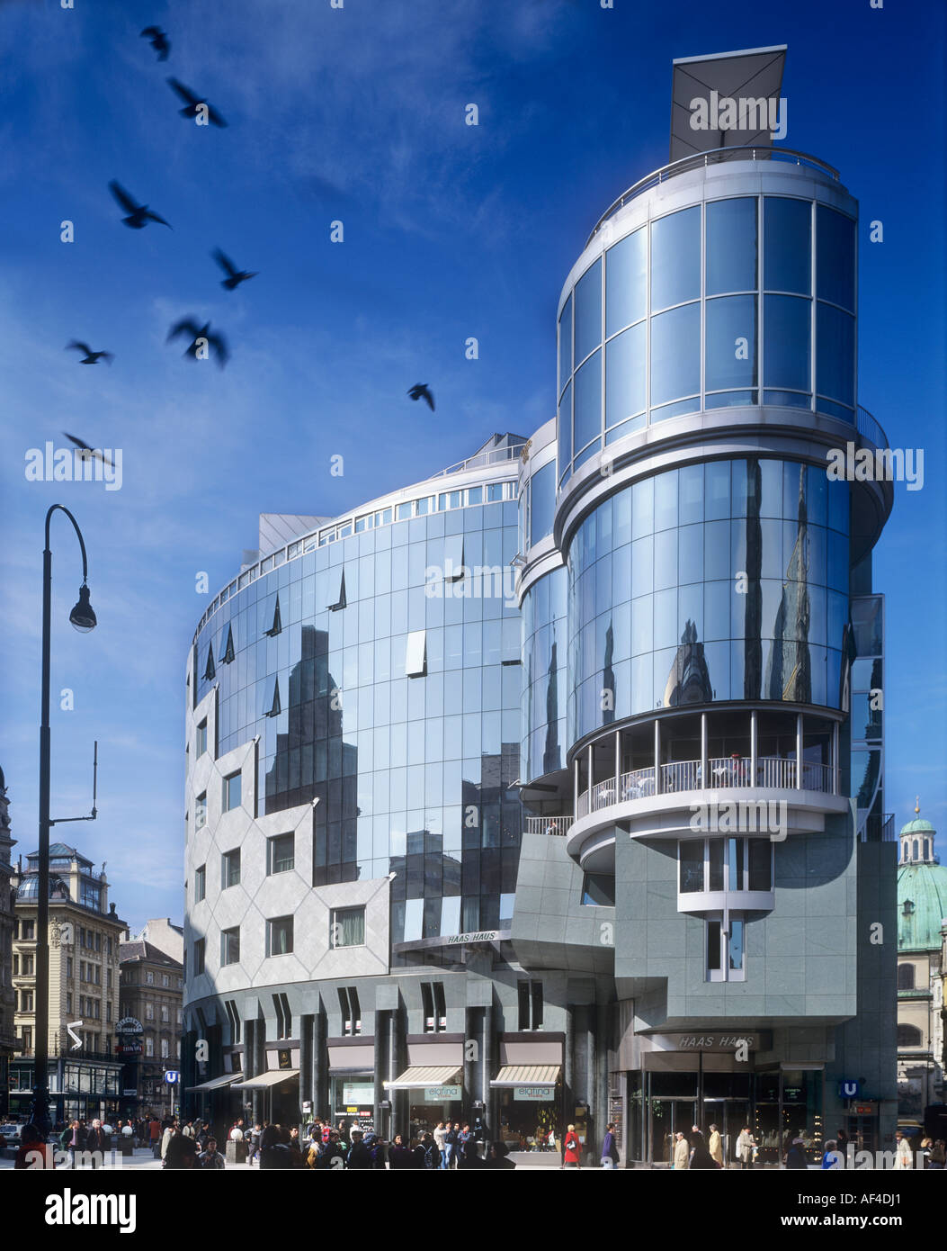 Haas house, Architect Hans Hollein, Vienna, Austria Stock Photo - Alamy