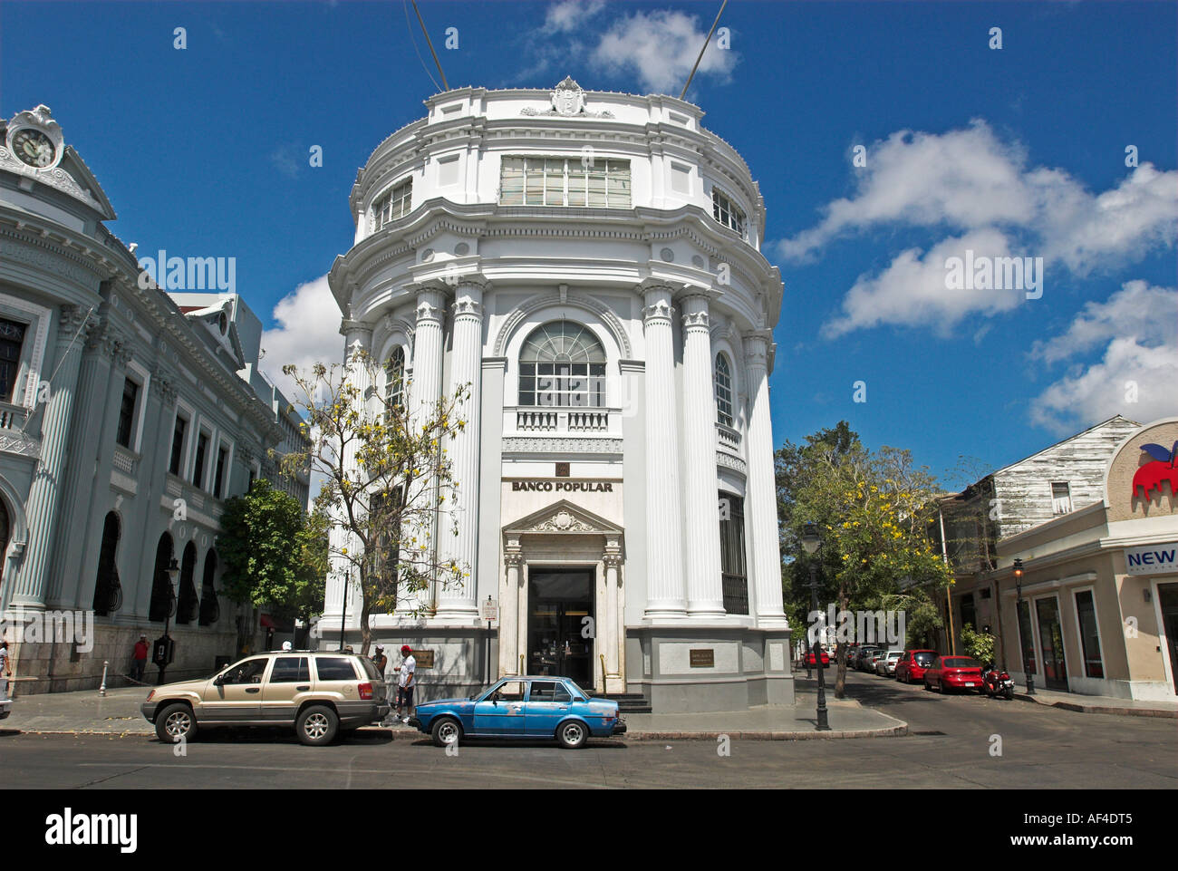 Bank in Ponce Puerto Rico Stock Photo - Alamy