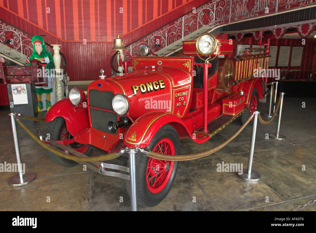 Fire department museum in Ponce Puerto Rico Stock Photo - Alamy