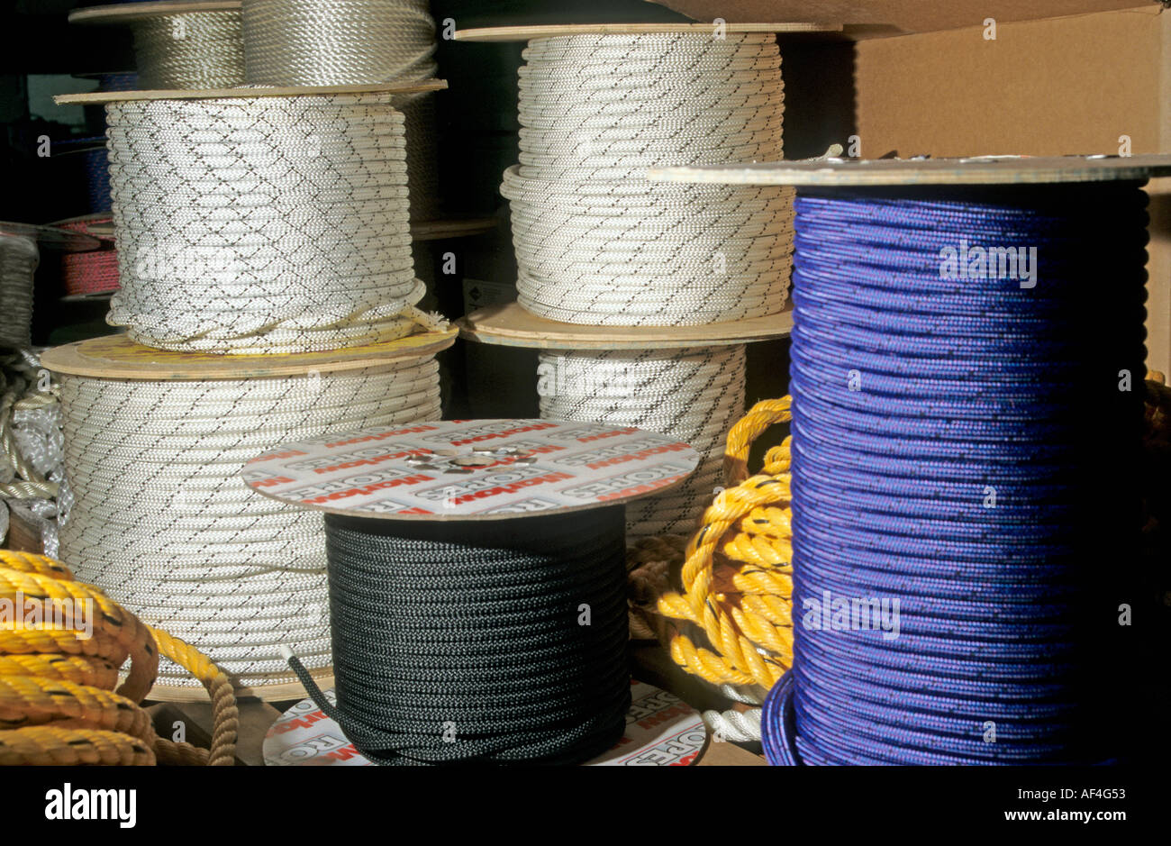 Rope manufacturing hi-res stock photography and images - Alamy
