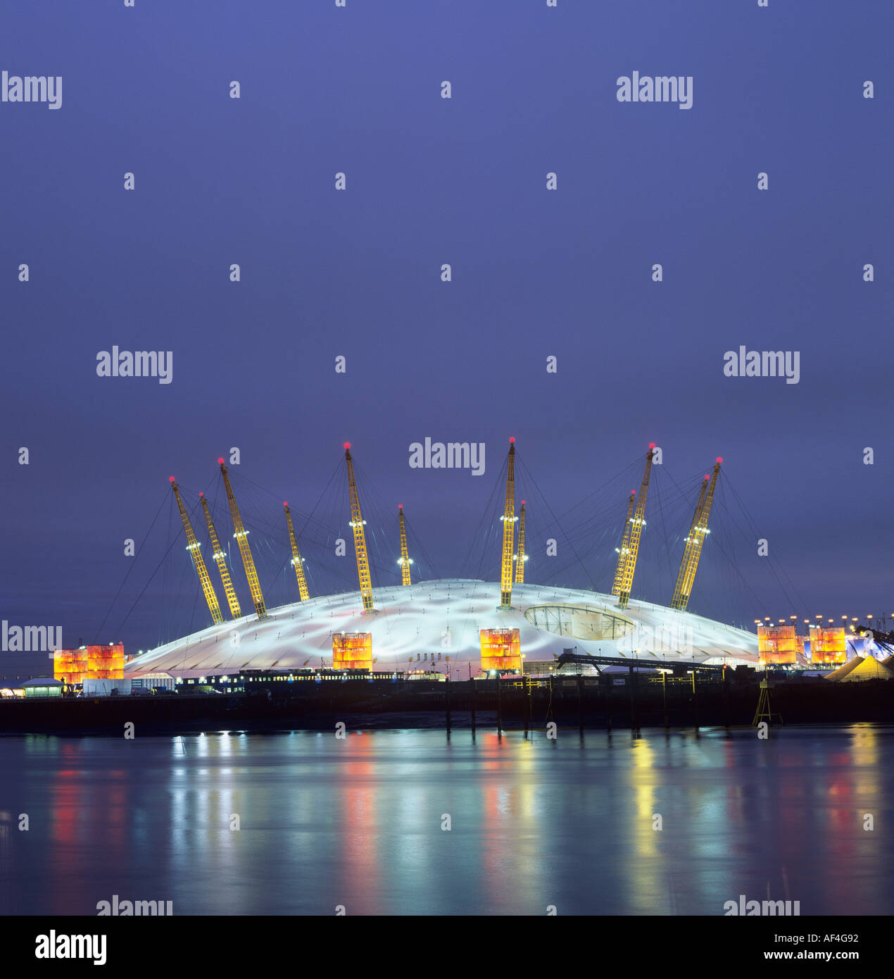 The Millennium Dome Greenwich London UK Stock Photo - Alamy