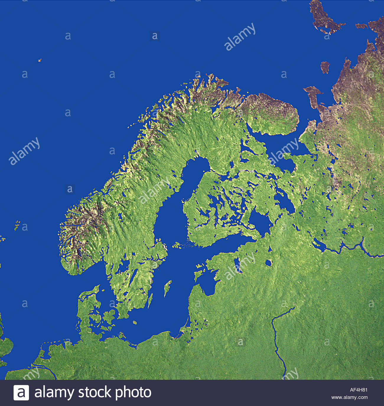 Map Of Norway Stock Photos & Map Of Norway Stock Images - Alamy