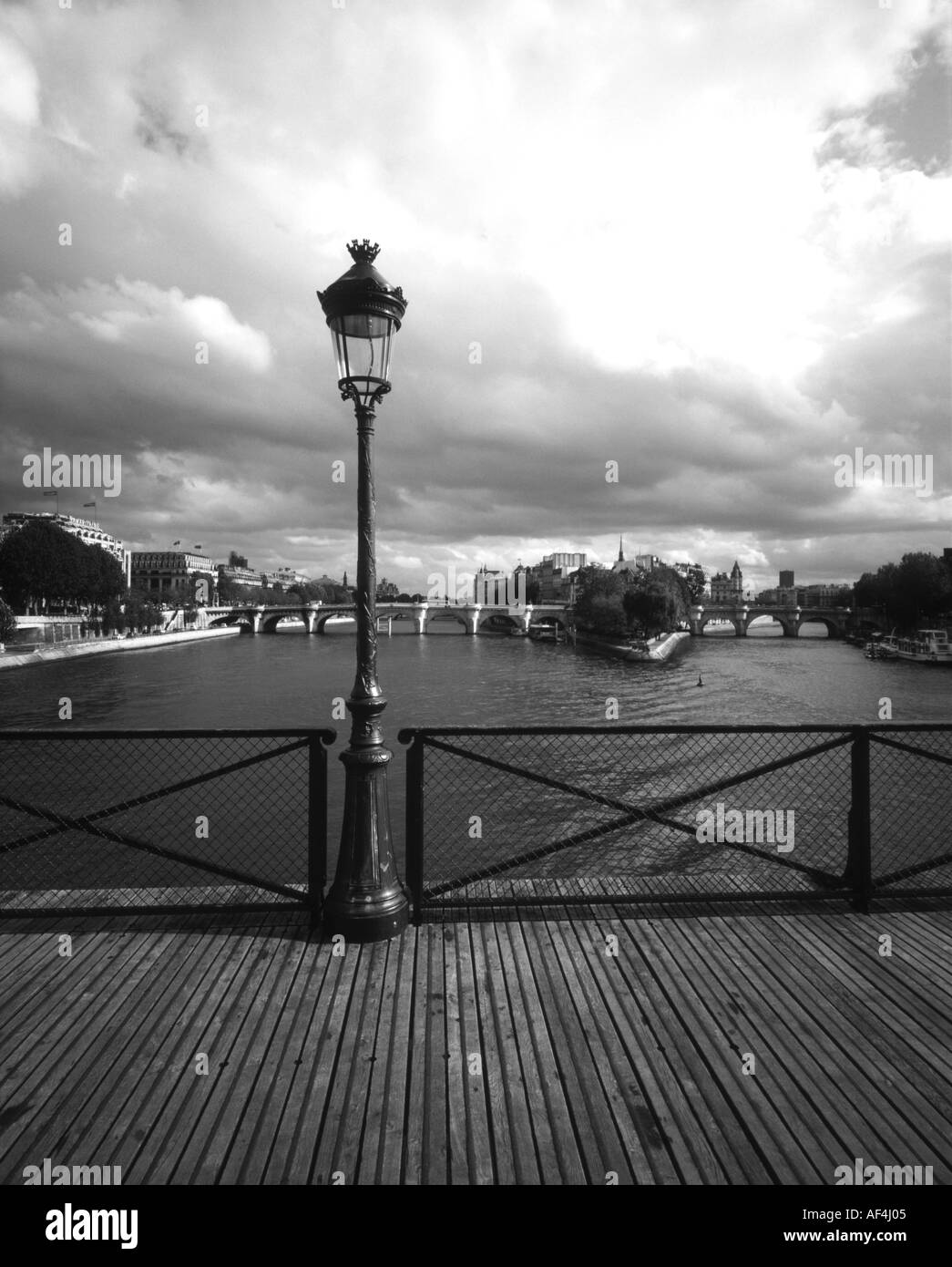 Waterfront lamp post daytime Black and White Stock Photos & Images - Alamy
