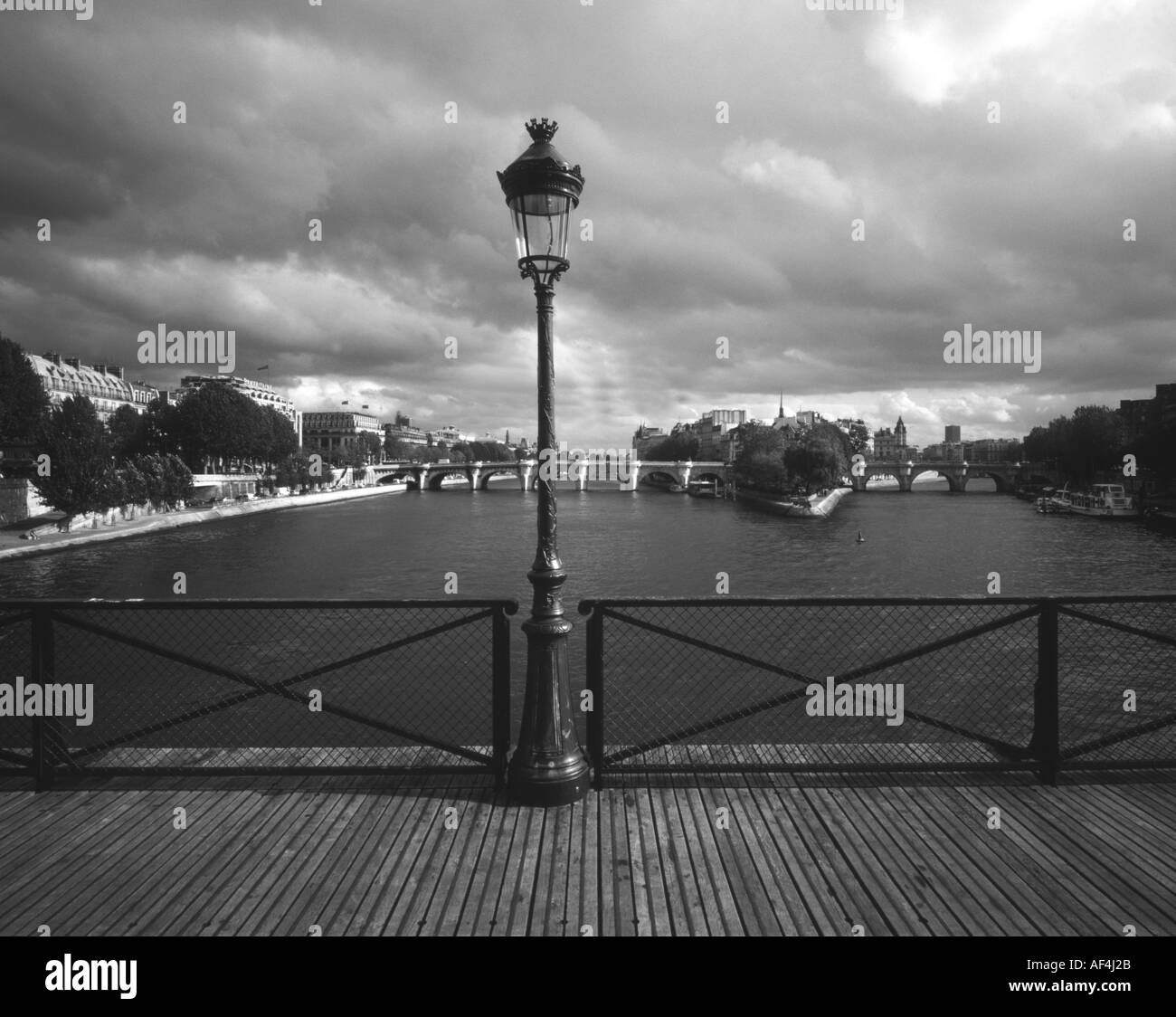 Waterfront lamp post daytime Black and White Stock Photos & Images - Alamy
