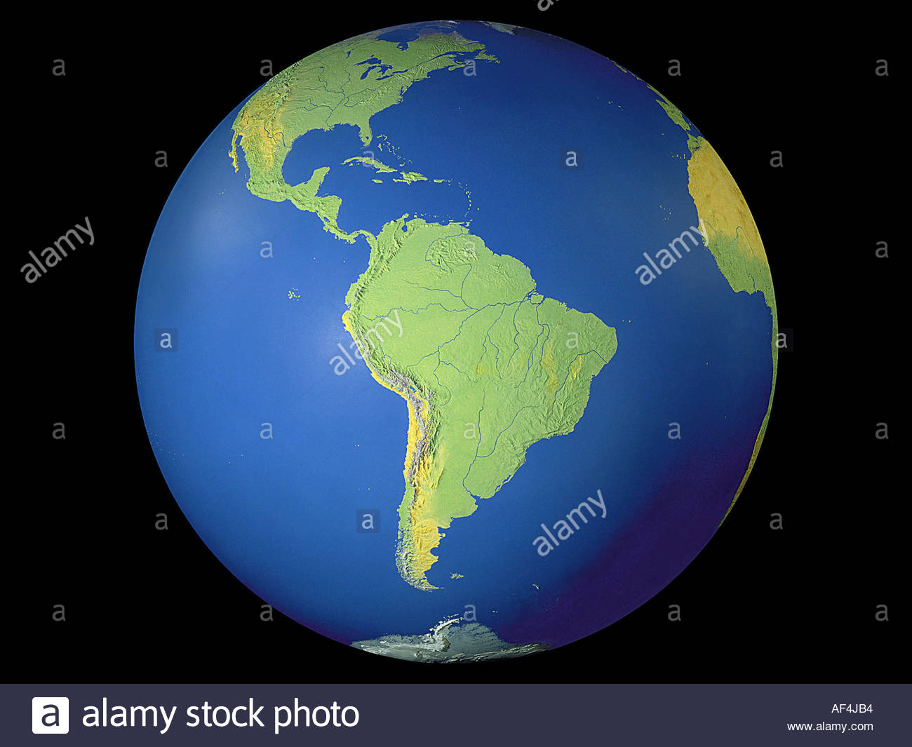 South America Map Stock Photos & South America Map Stock Images - Alamy