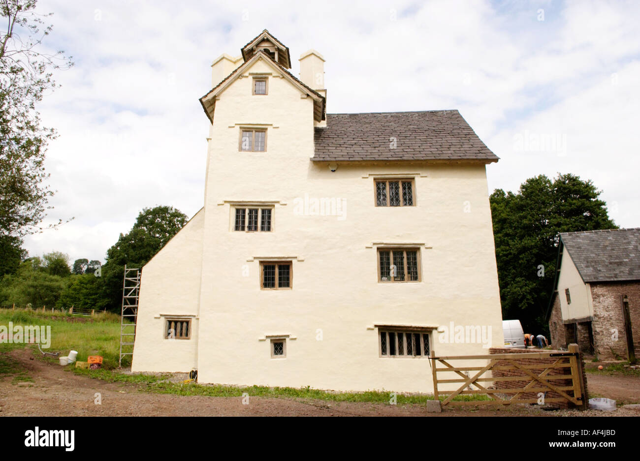 Allt y Bela house medieval with Elizabethan 1599 additions near the ...