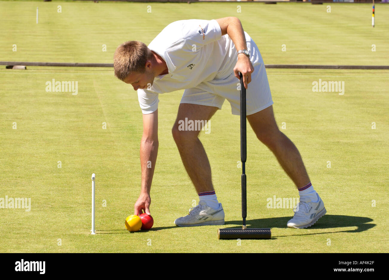 Croquet Hoops High Resolution Stock Photography and Images - Alamy