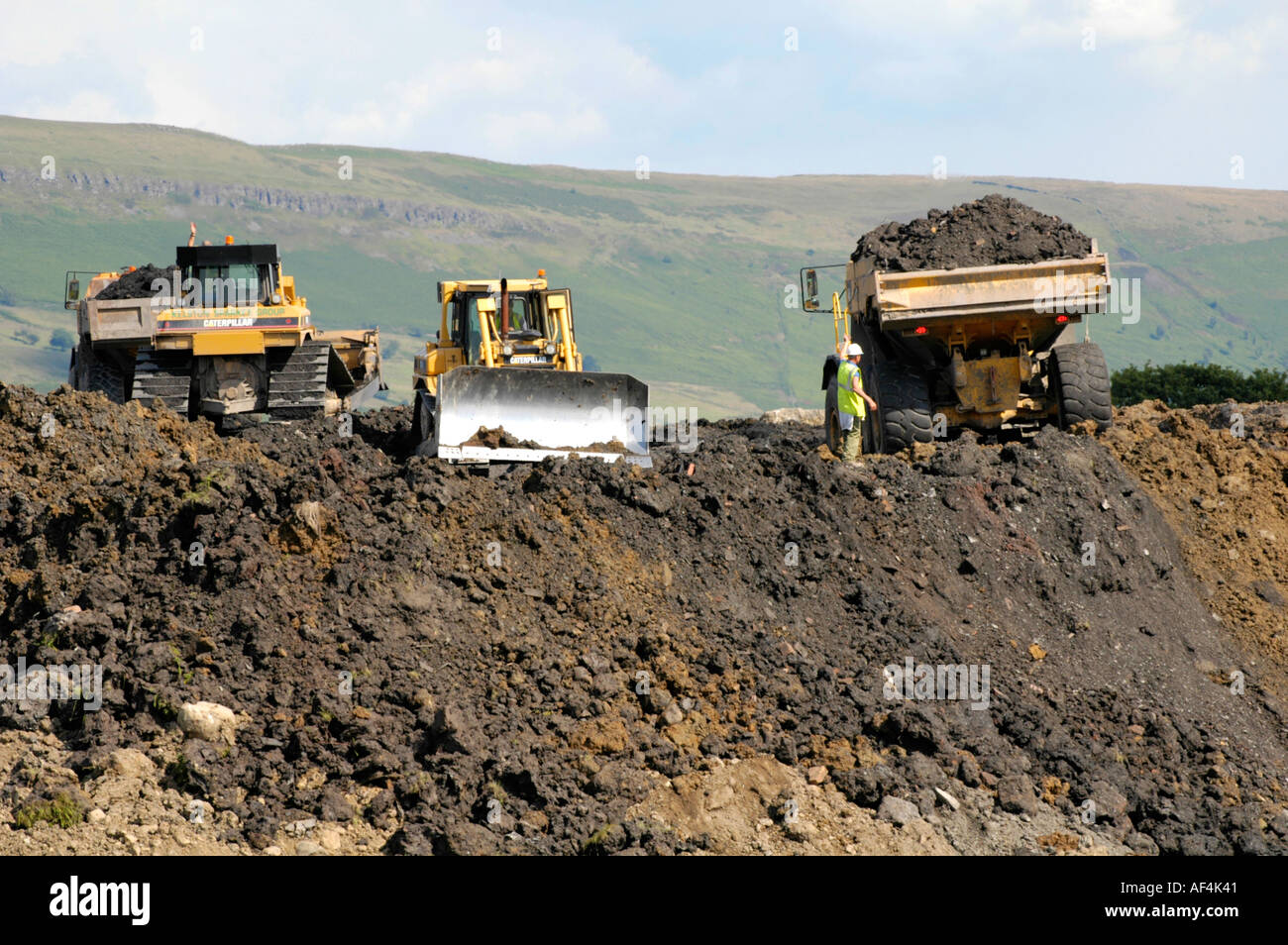 Mining land reclamation hi-res stock photography and images - Alamy