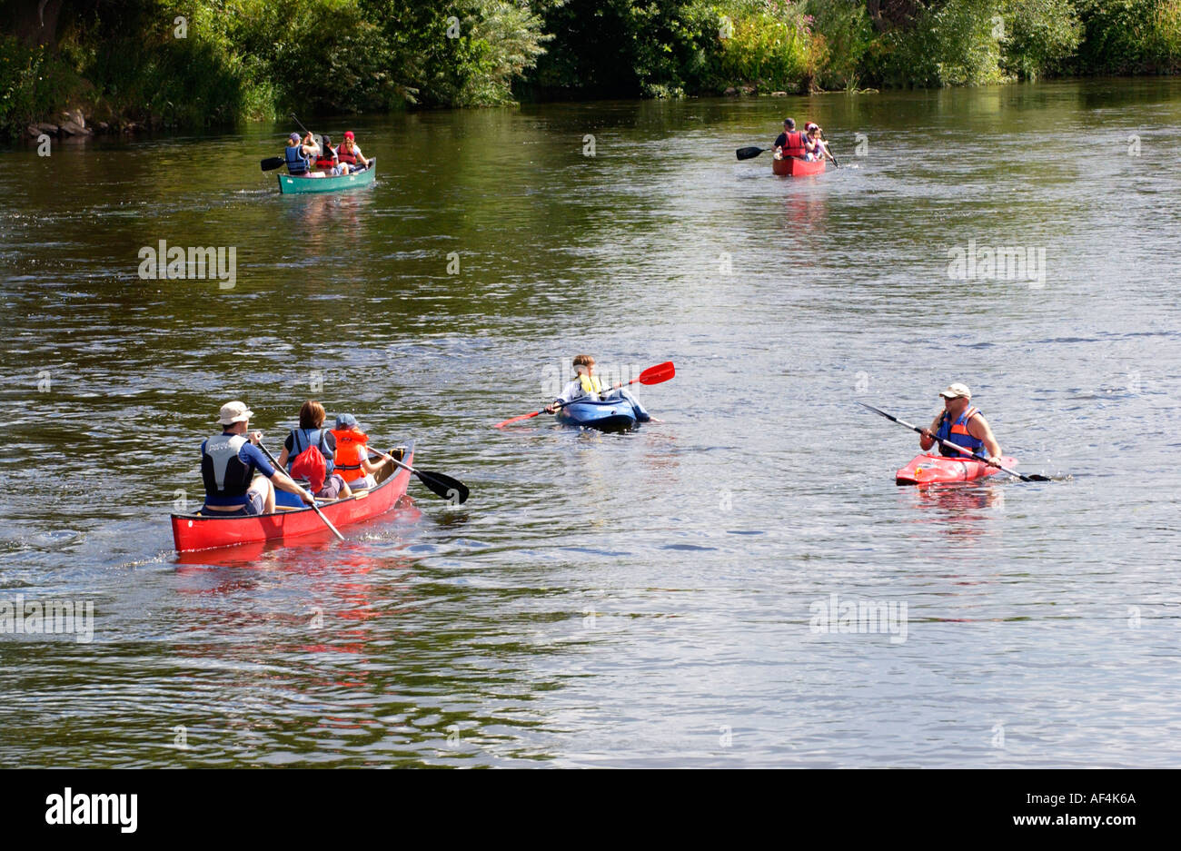 Kayak River Wye High Resolution Stock Photography and Images - Alamy