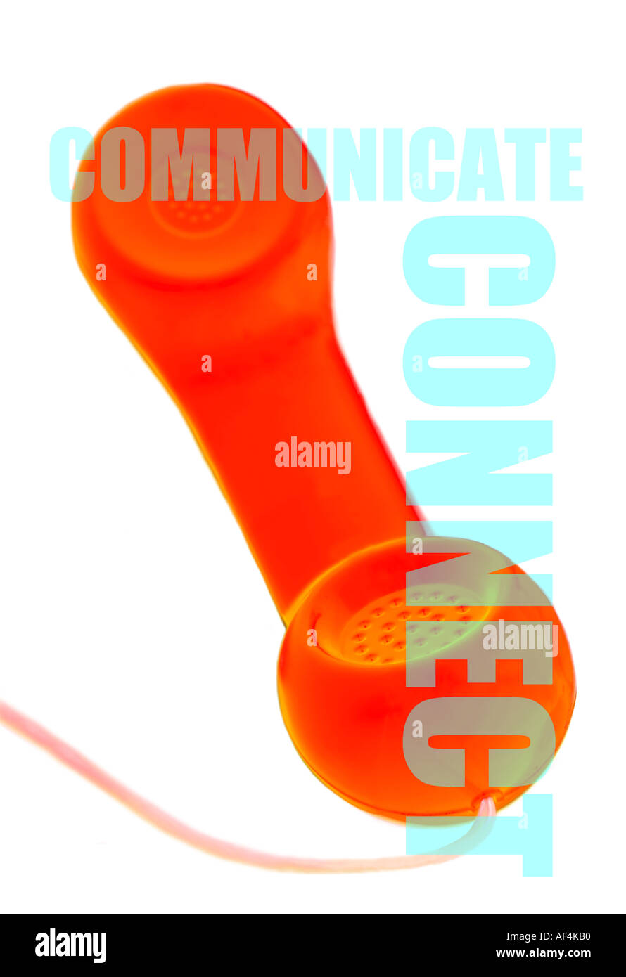 Communicate connect telecommunications Stock Photo - Alamy