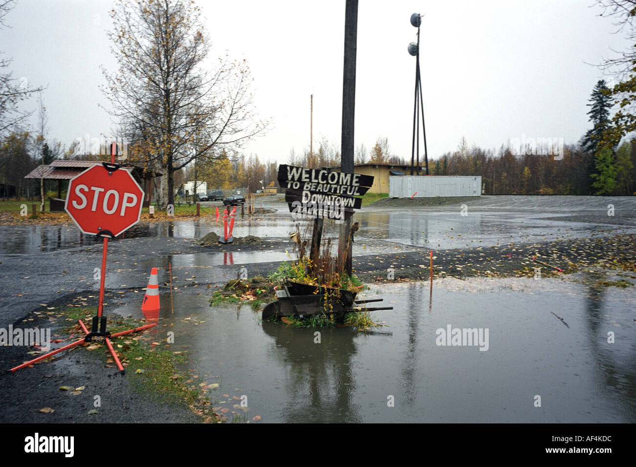 Talkeetna sign hi-res stock photography and images - Alamy