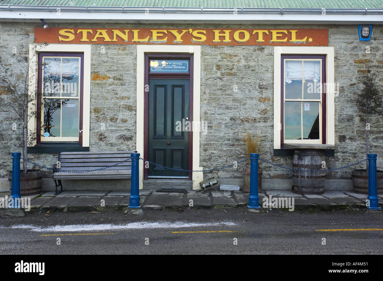 Historic Stanleys Hotel Macraes Otago South Island New Zealand Stock ...