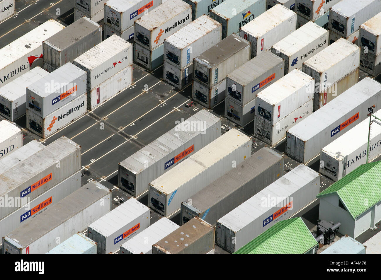 Container Terminal Port Chalmers Otago Harbour Dunedin South Island New ...