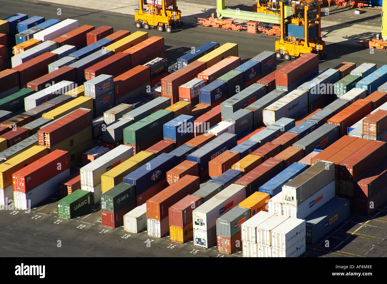 Container Terminal Port Chalmers Otago Harbour Dunedin South Island New ...