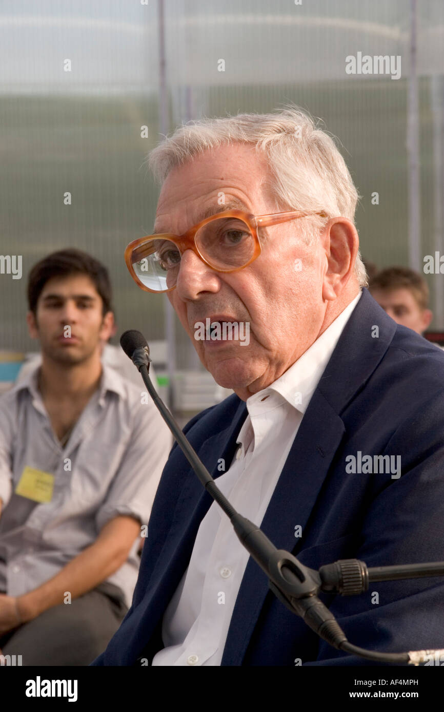 James Bond 007 Production Designer Sir Ken Adam being interviewed at ...
