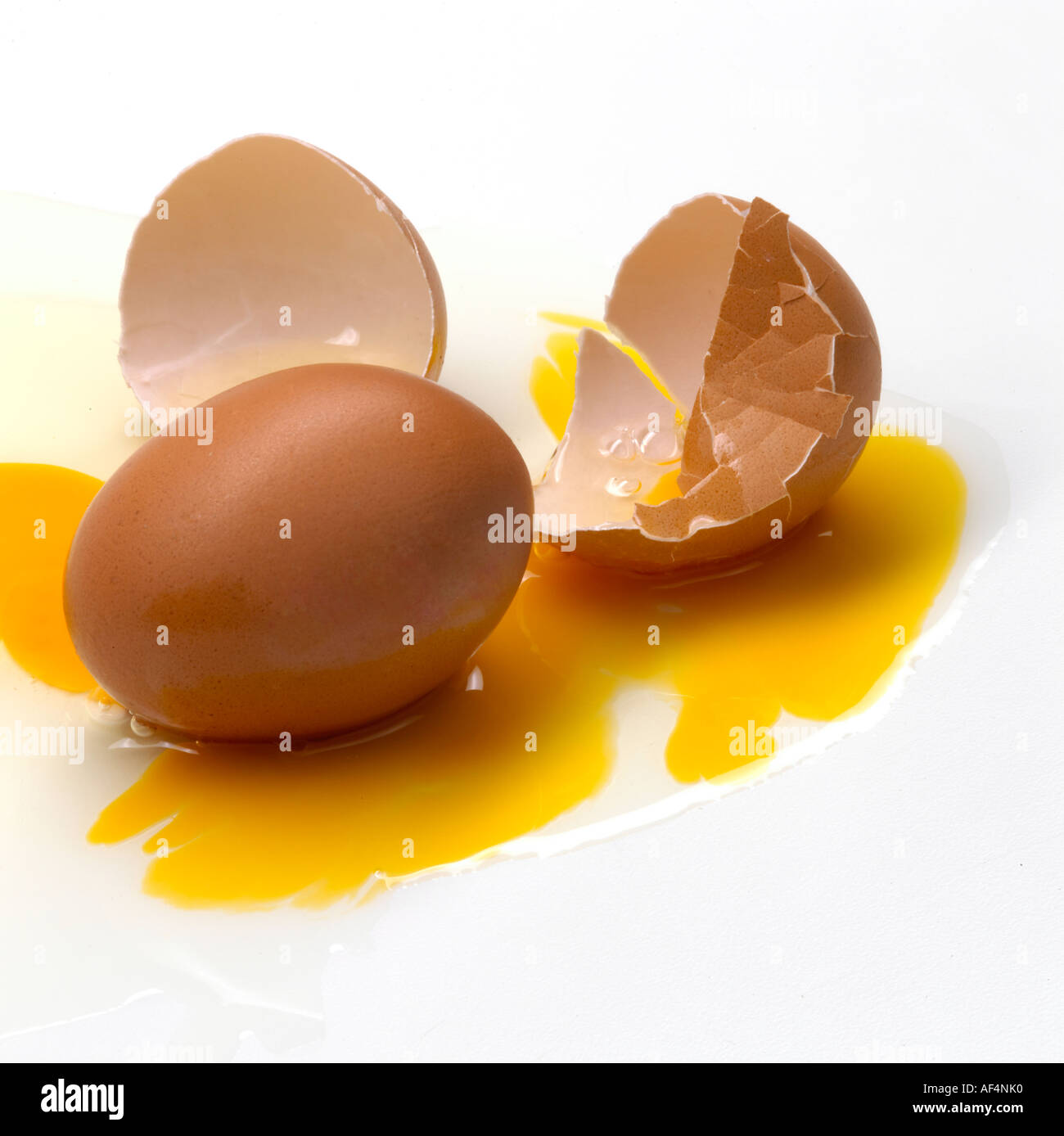 Broken egg yoke hi-res stock photography and images - Alamy