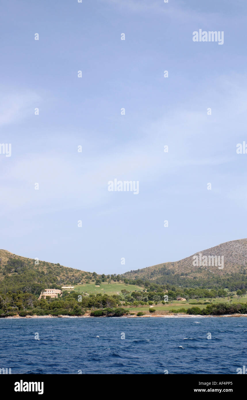 The golf course near Alcudia in Mallorca Spain Stock Photo - Alamy