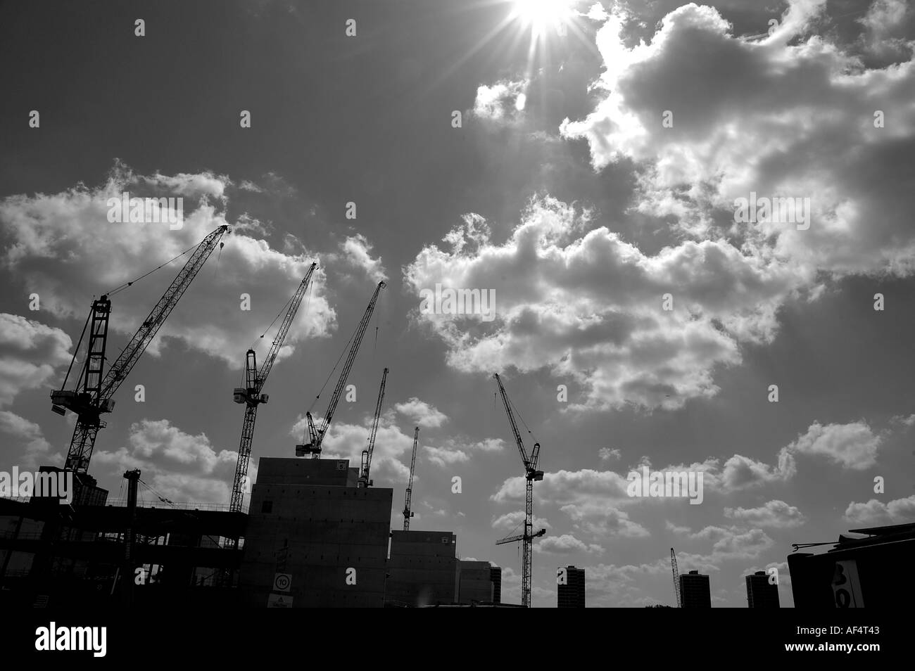 Westfield construction Black and White Stock Photos & Images - Alamy