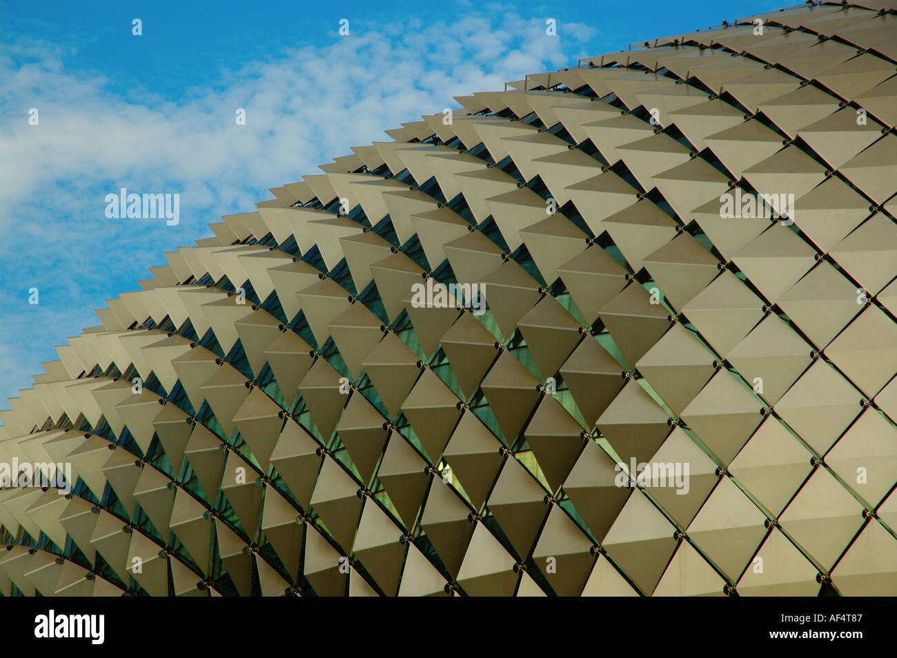 Abstract of Singapore opera house Stock Photo - Alamy