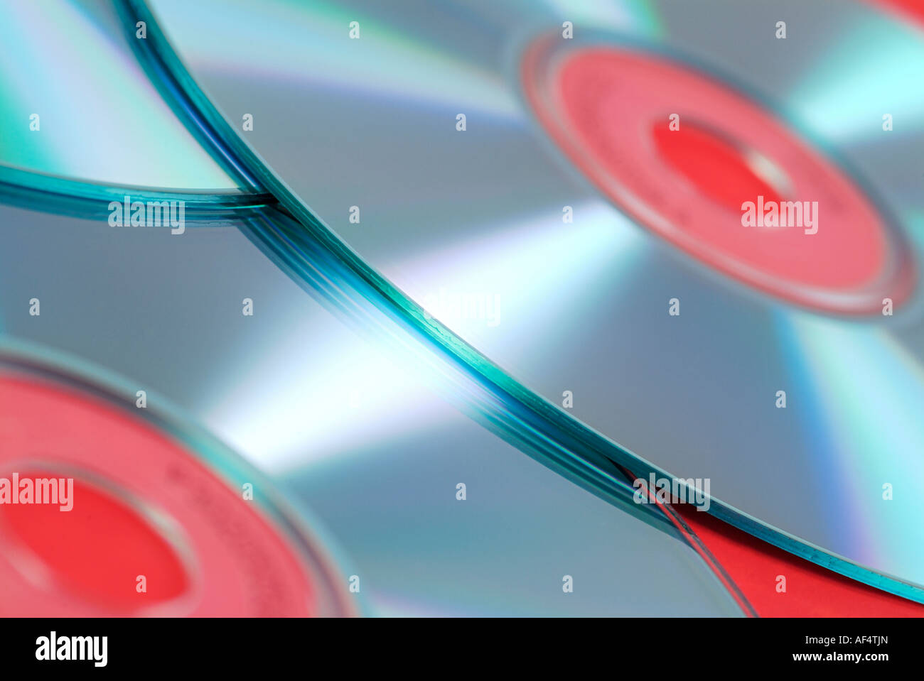 Compact Discs CDs, Close Up Stock Photo - Alamy