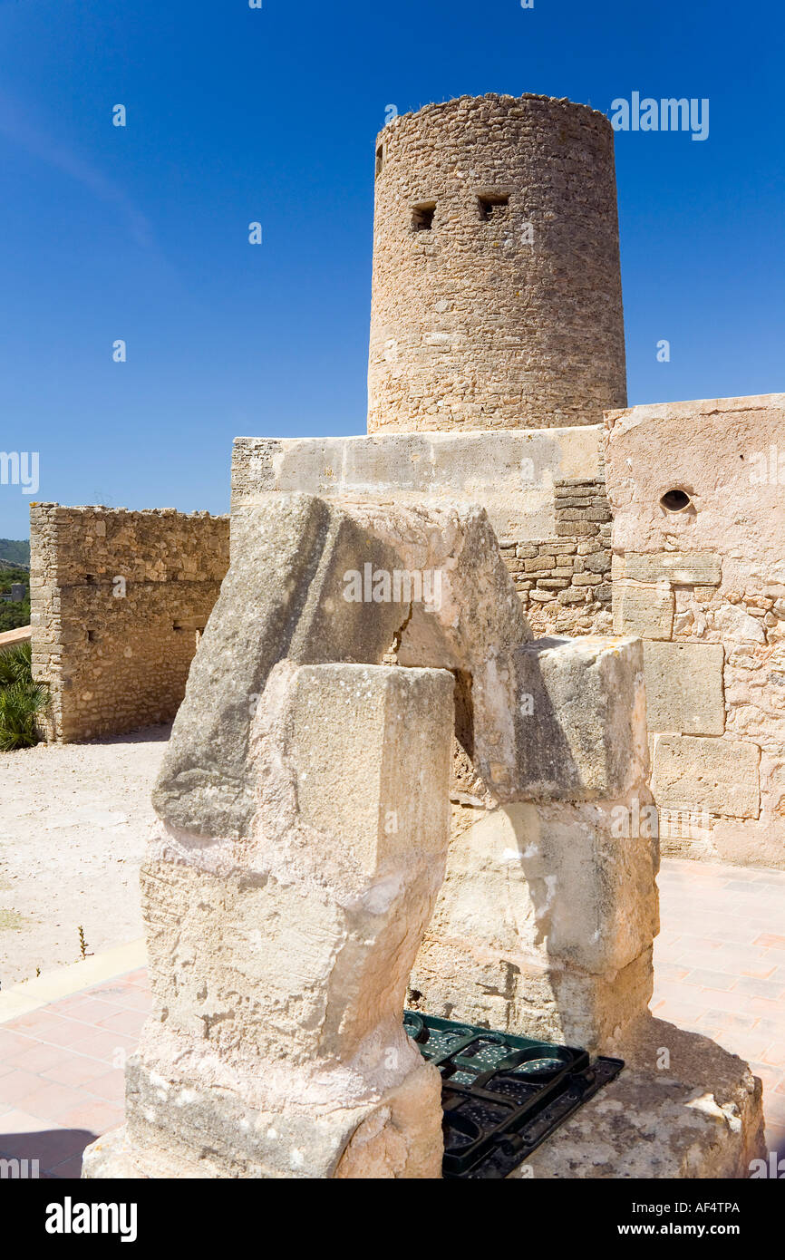 Majorca Capdepera castle Castell de Capdepera Stock Photo - Alamy