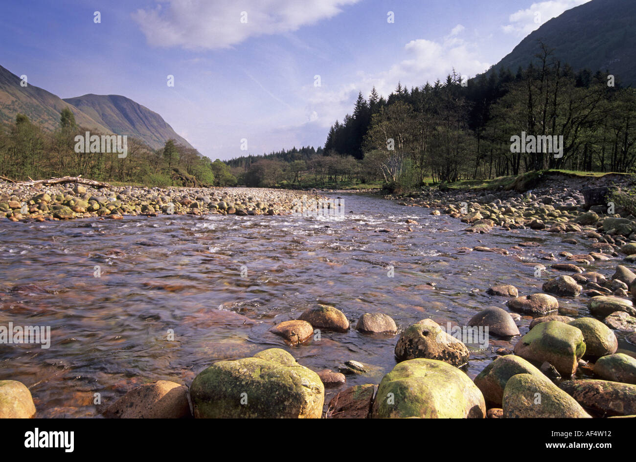 River nevis glen nevis Scotland Stock Photo - Alamy