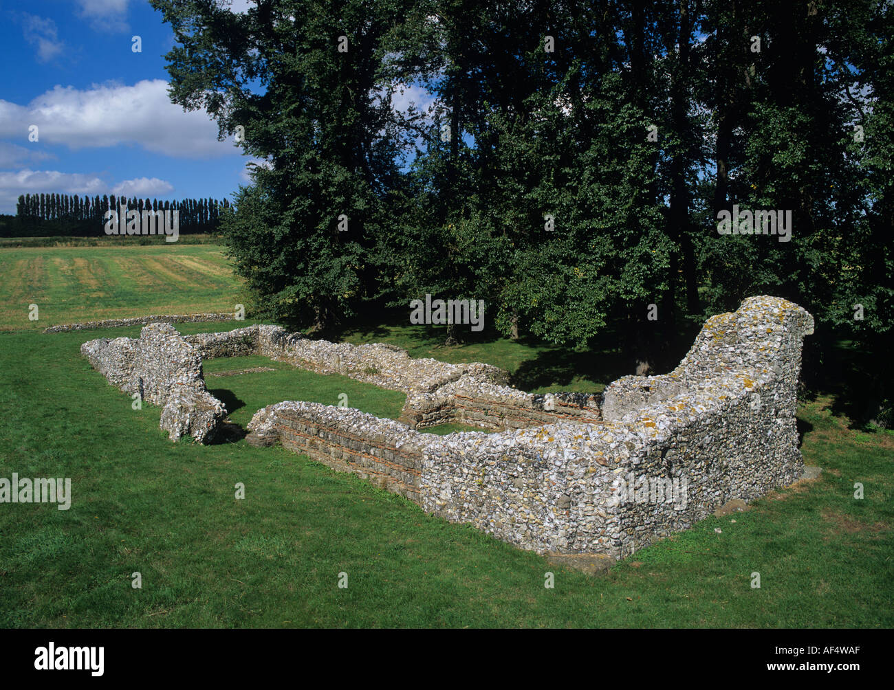 Our Lady of Elwarton ruins of Romano Saxon temple in Medieval Church ...