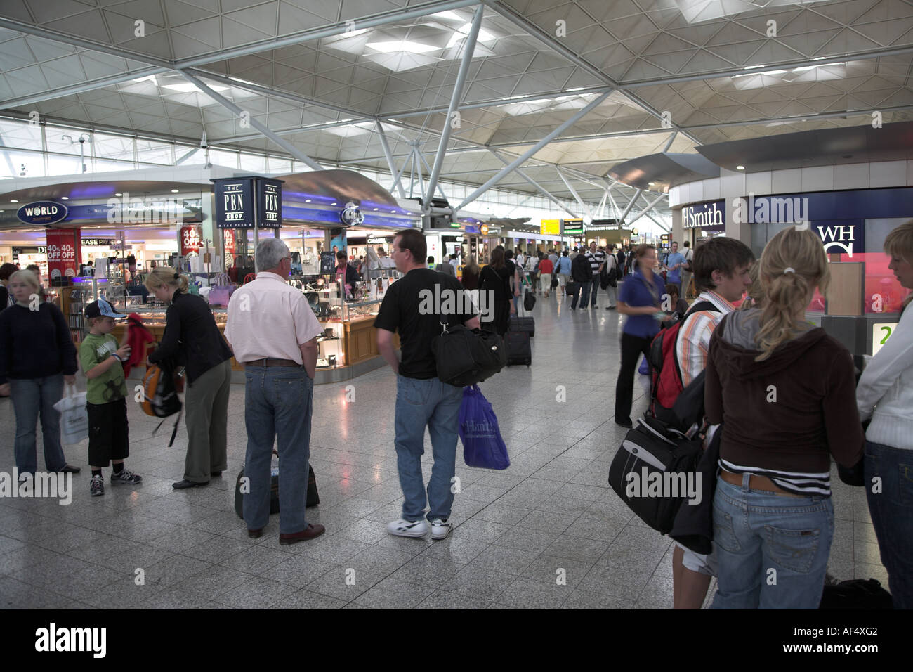 Stansted Airport Departure Lounge High Resolution Stock Photography and ...