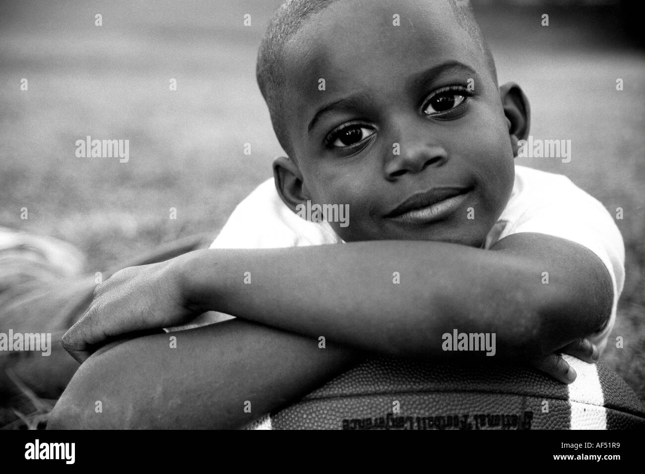 Close up on football Black and White Stock Photos & Images - Alamy