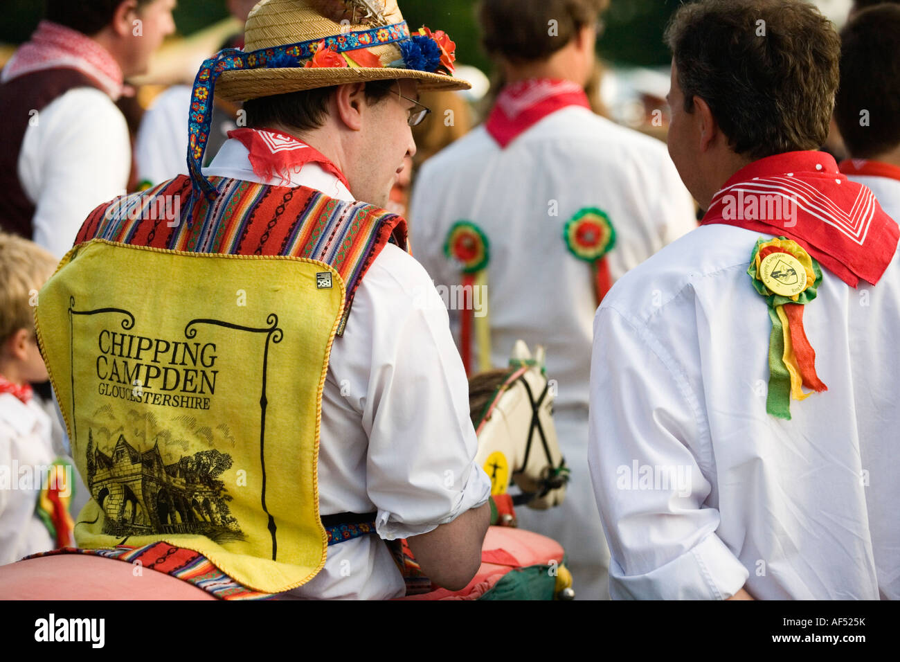 Morris Dancers at the Cotswold Olympicks, UK Stock Photo - Alamy