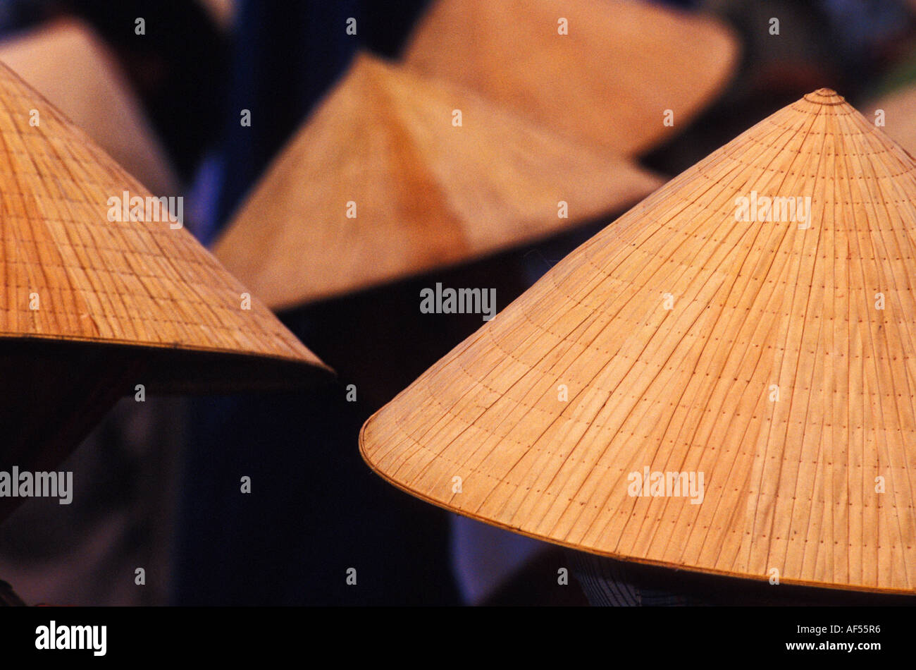 Asian style conical hats hi-res stock photography and images - Alamy
