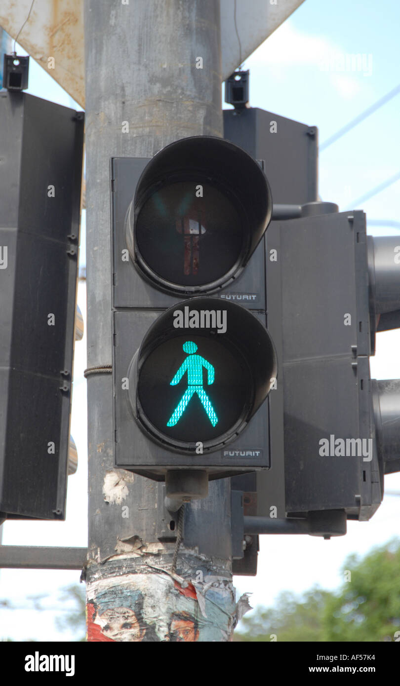 Pedestrian Walk sign in Sofia, Bulgaria Stock Photo - Alamy