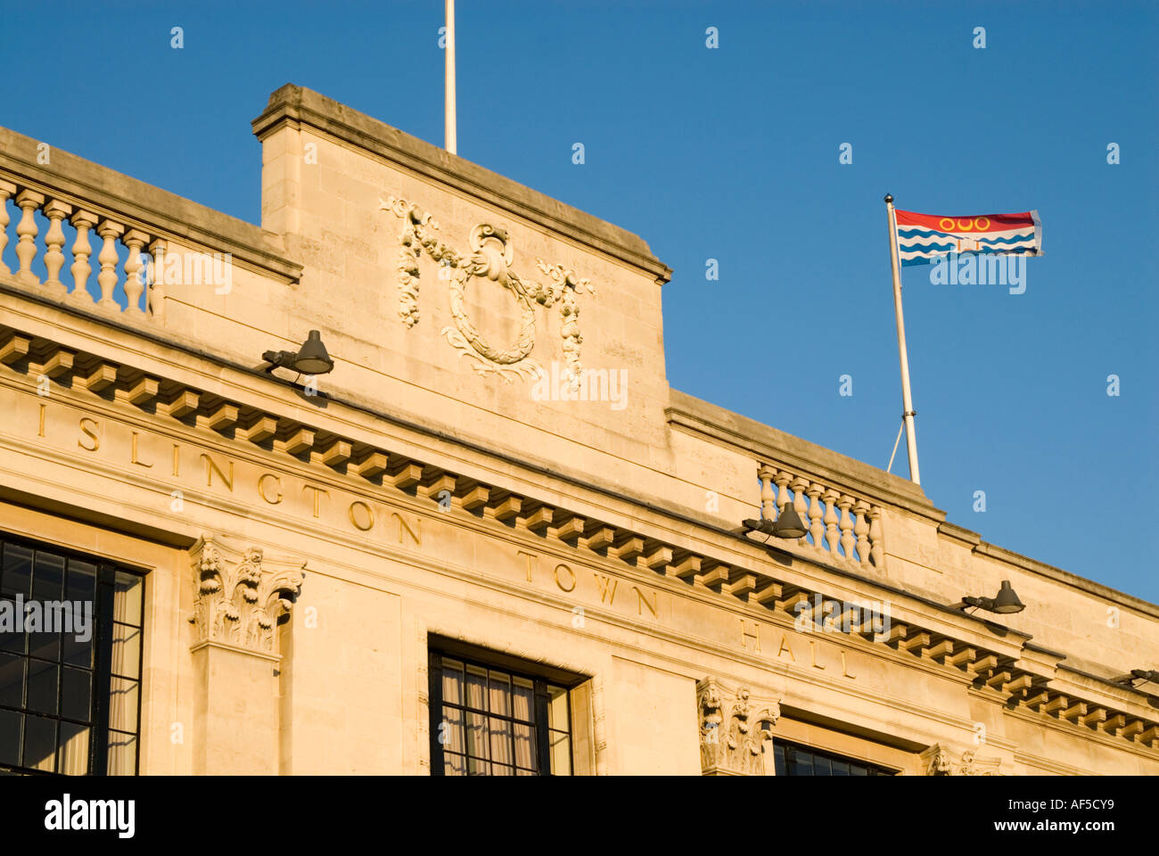 Islington Town Hall London England Stock Photo - Alamy