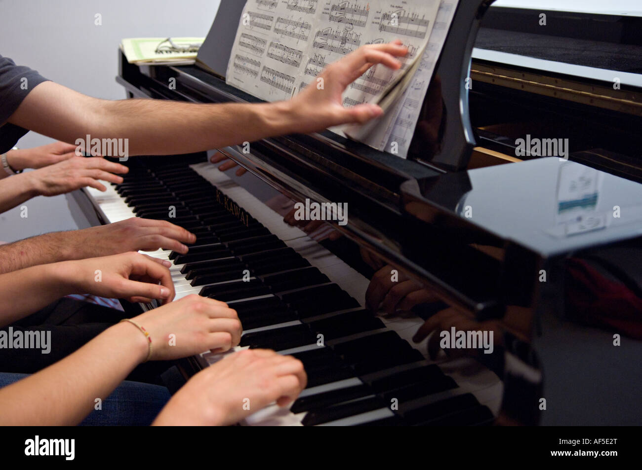 Piano Players High Resolution Stock Photography and Images - Alamy
