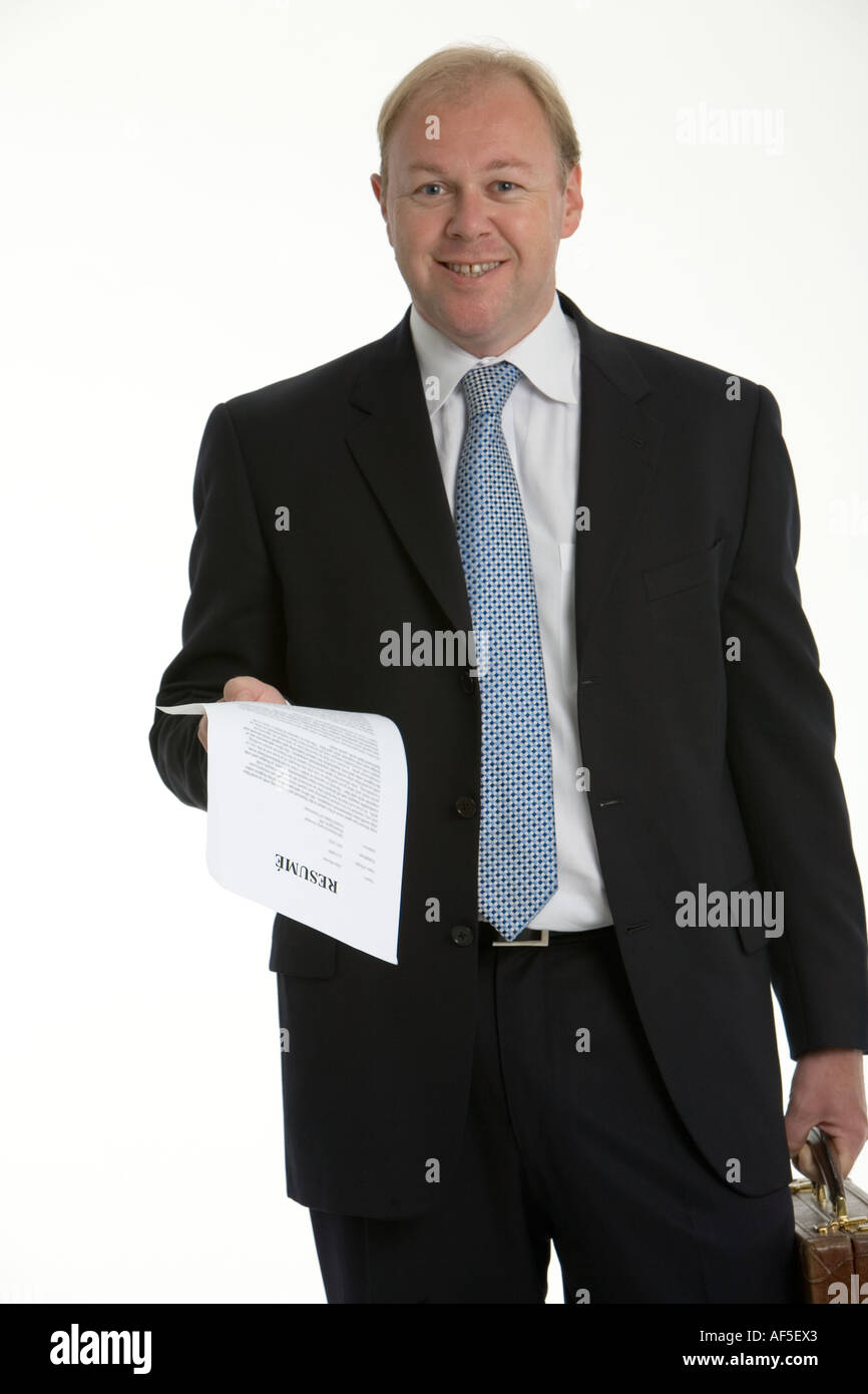 Man applying for a new job Stock Photo - Alamy