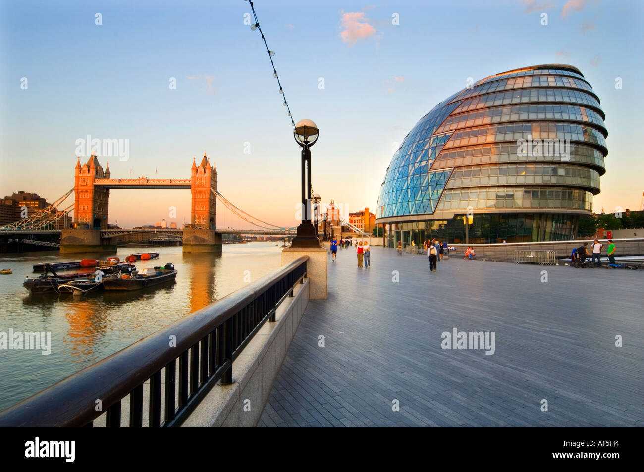 mayor of london's office london assembly with tower bridge in ...